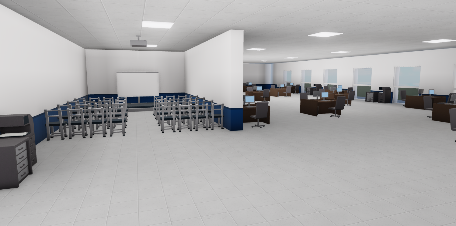 Huge Modern UK Police Station w Interior – Clearly Development