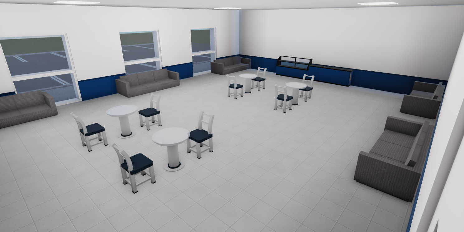 Huge Modern UK Police Station w Interior – Clearly Development