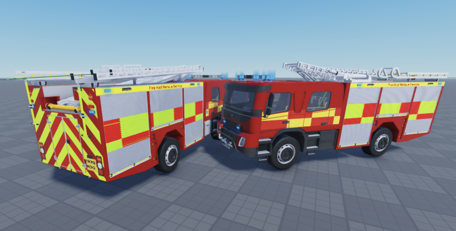 4×4 Fire Engine – Clearly Development