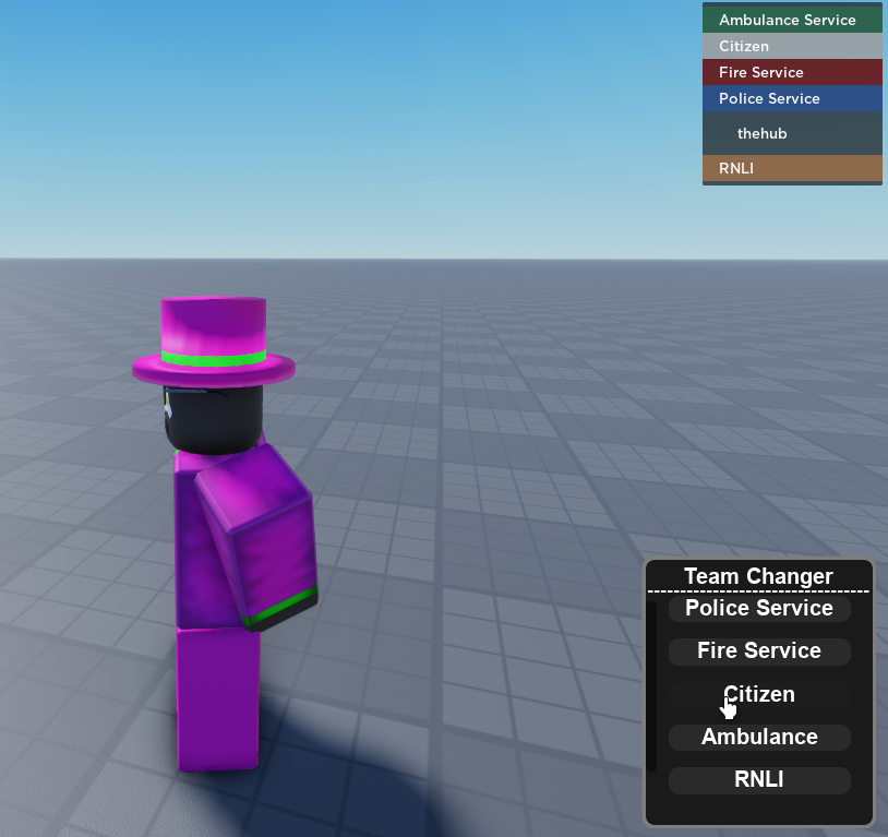 SCRIPTED Teams & Animation GUI V2 – Clearly Development