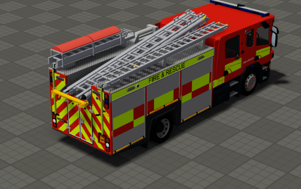 Generic British Scania Fire Appliance – Clearly Development