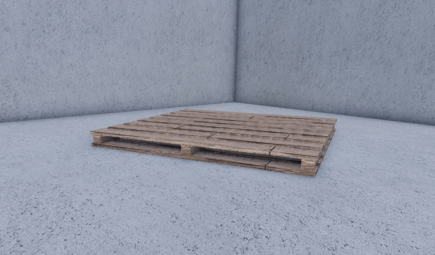 Basic Thin Wooden Pallet – Clearly Development