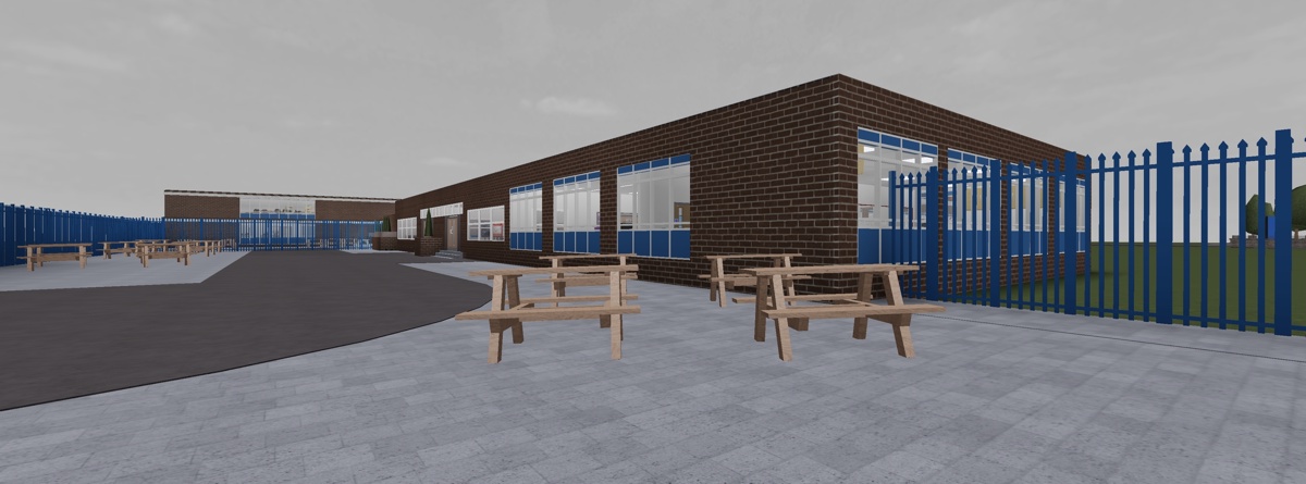 Roblox School Campus with interior. – Clearly Development