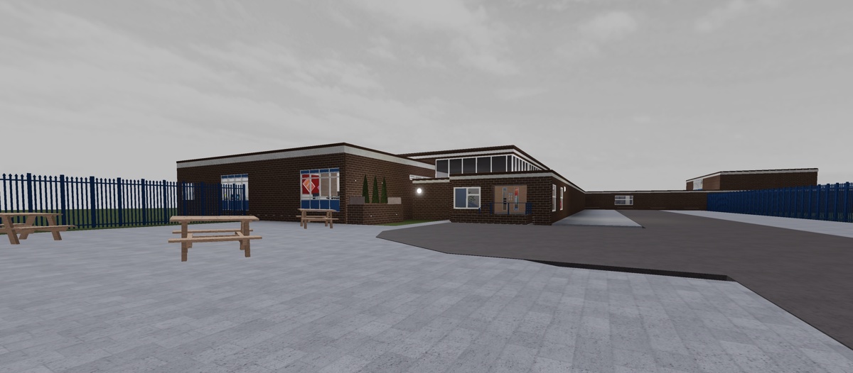 Roblox School Campus with interior. – Clearly Development