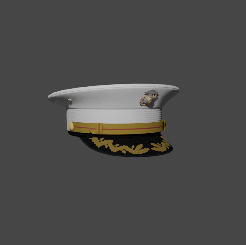 USMC Dress Blue White Caps – Clearly Development