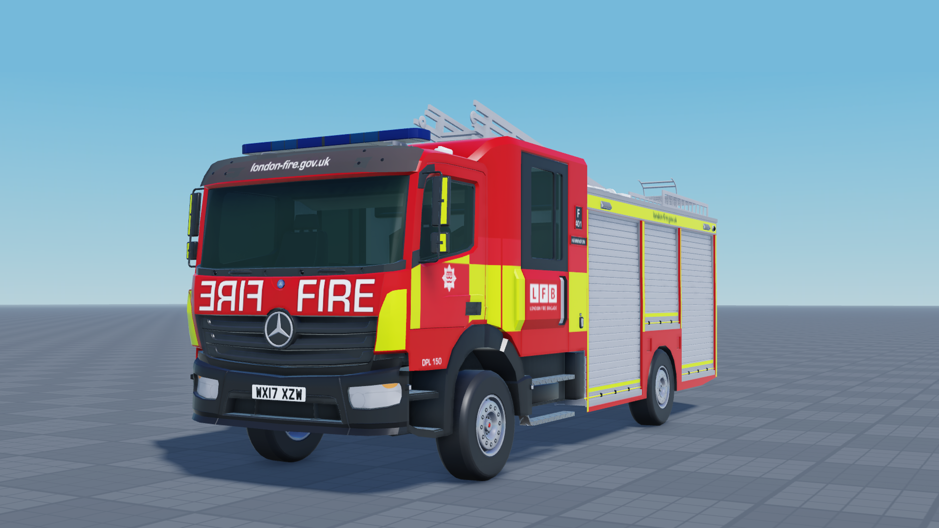 LFB Mercedes-Benz Atego 1327 MK3 – Clearly Development