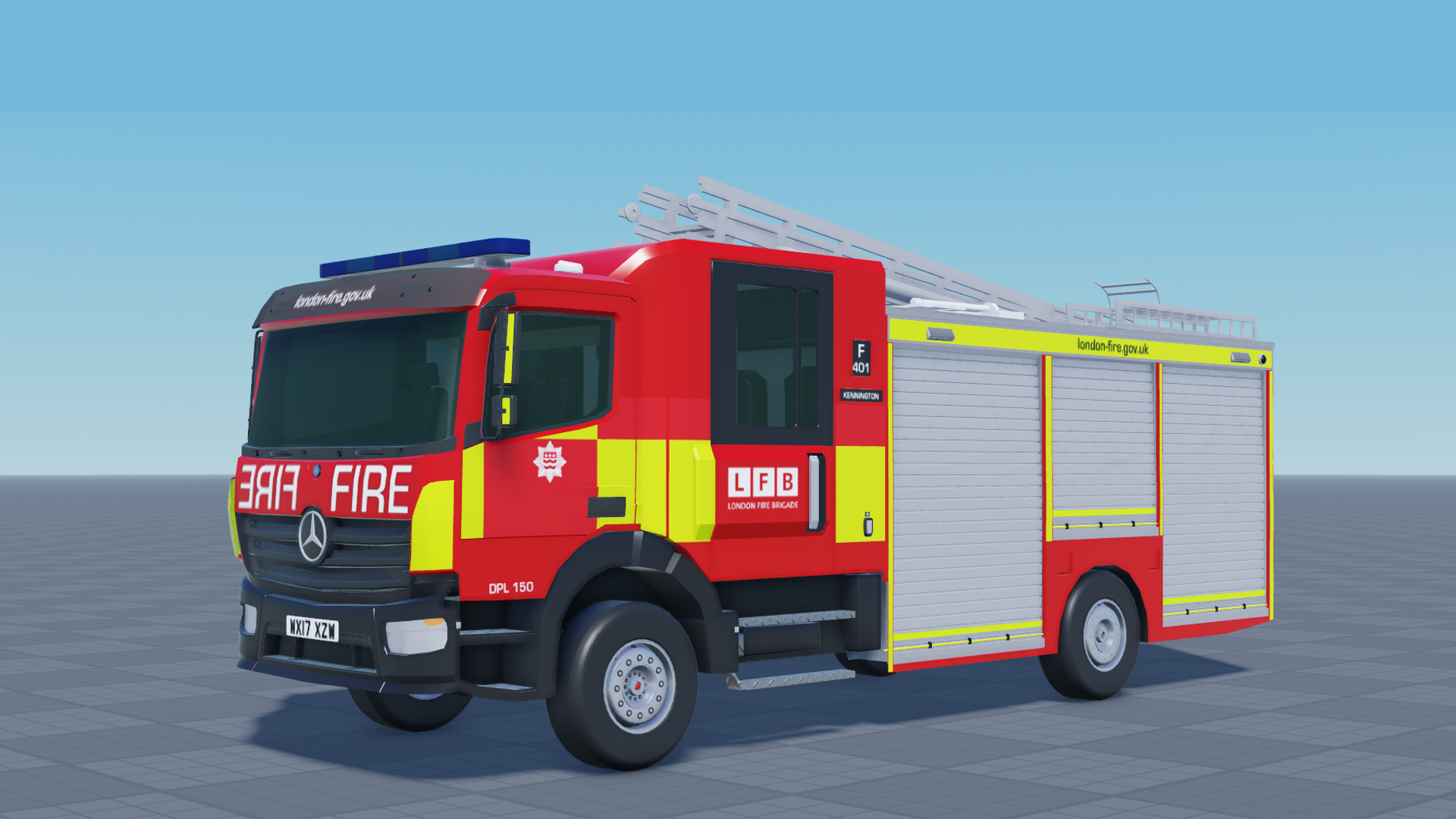 LFB Mercedes-Benz Atego 1327 MK3 – Clearly Development