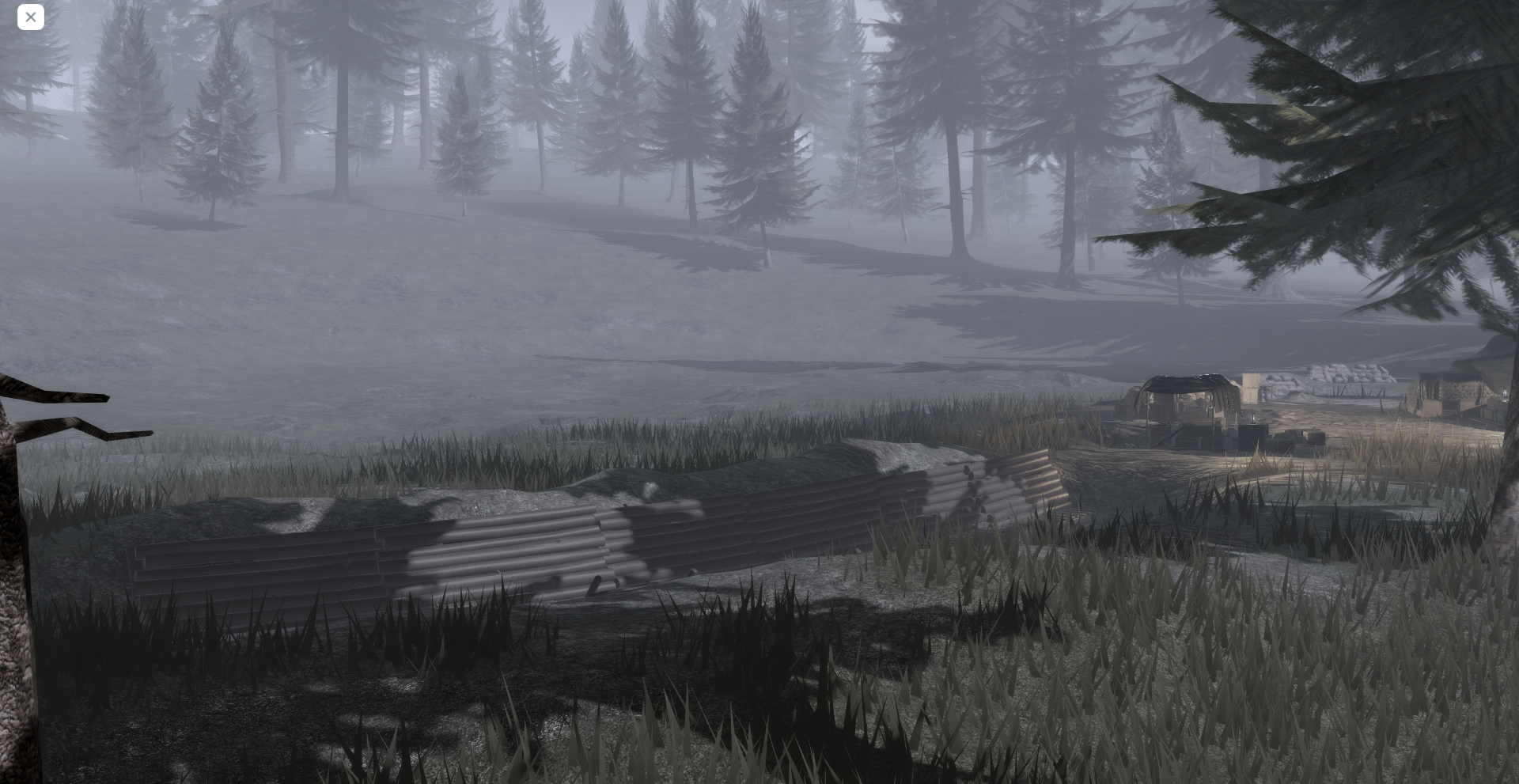 World War II German Military Training Base Camp Skirmish Map – Clearly ...