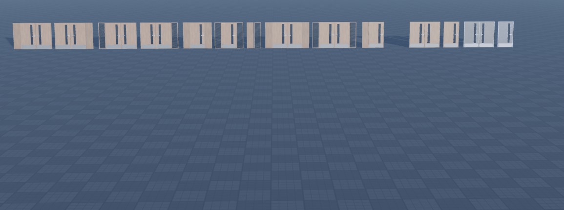 Realistic Door Pack for Roblox – For realistic builds – Clearly Development