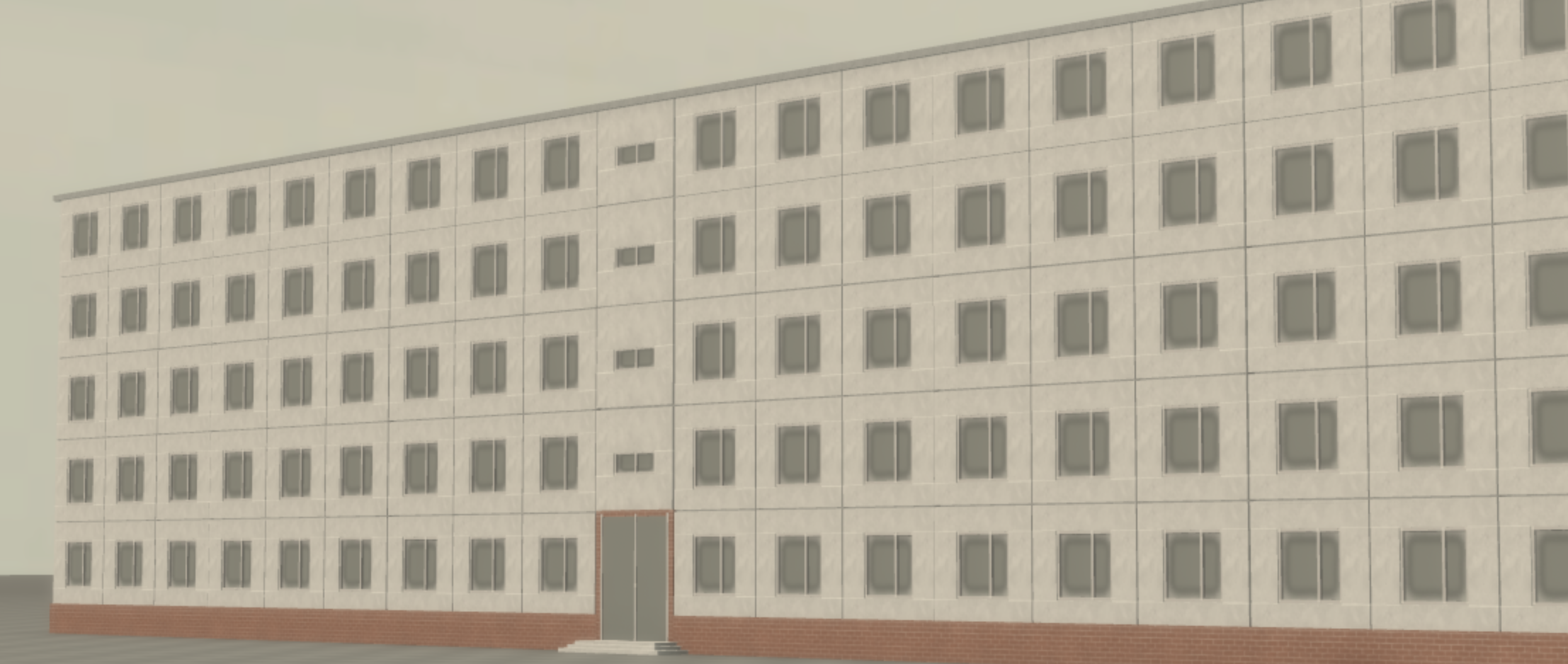 Eastern European Soviet panel house. – Clearly Development