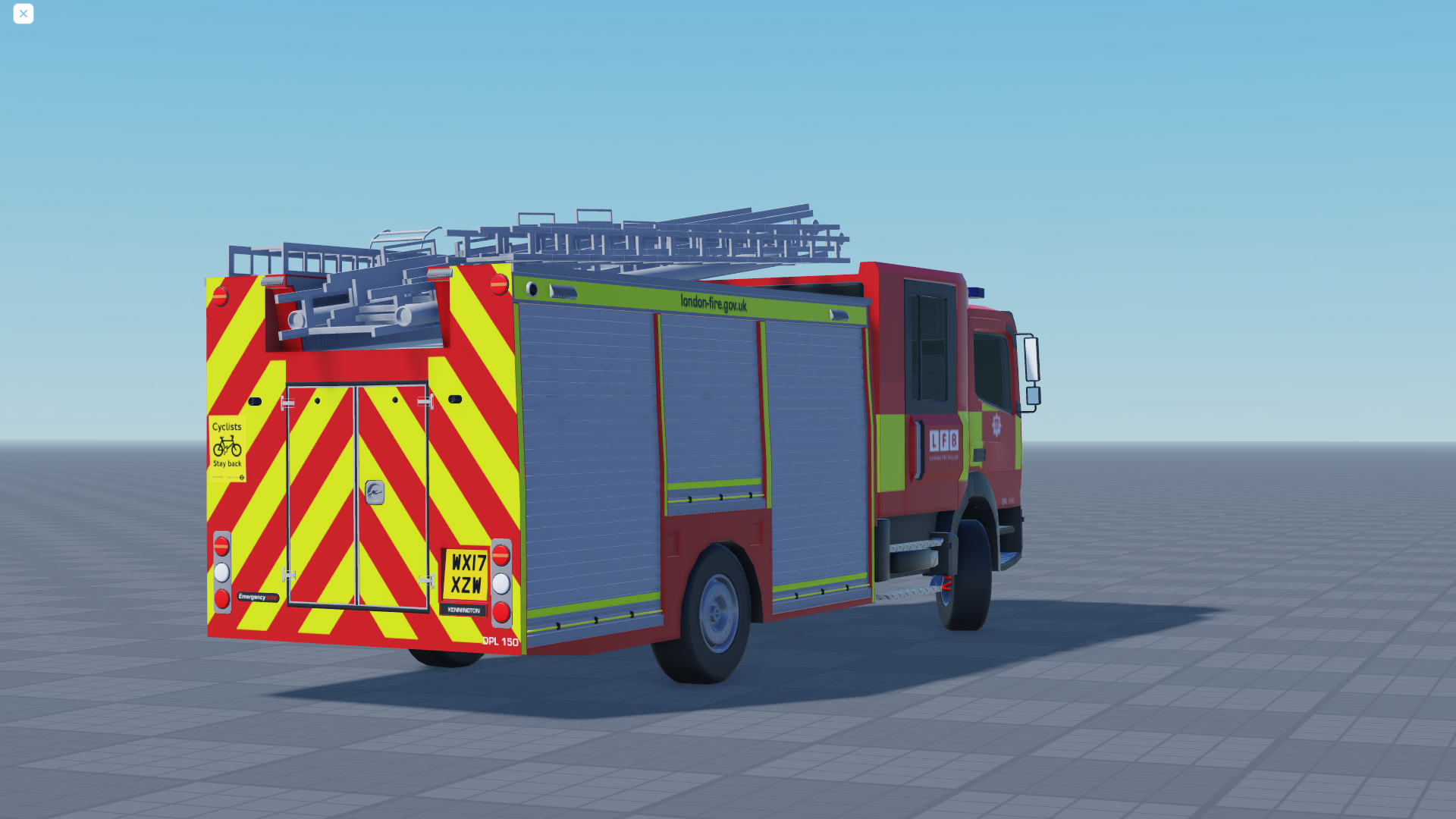 Fire Service LFB Mercedes-Benz Atego MK3 – Clearly Development