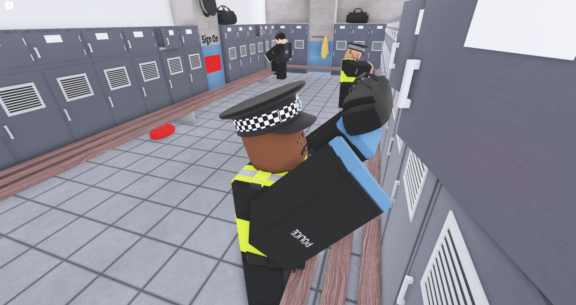 UK Police Dressing Room (Team Assign) – Clearly Development