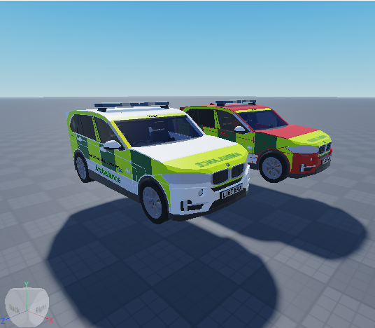EMAS BMW X5 Pack – East Midlands Ambulance Service. – Clearly Development