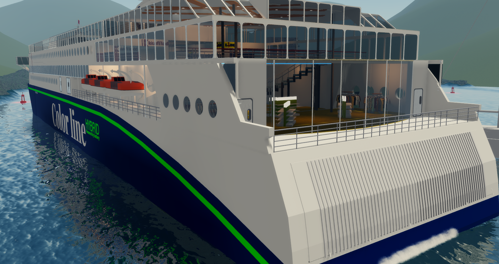 SCRIPTED – Color Line Hybrid Ferry – Clearly Development