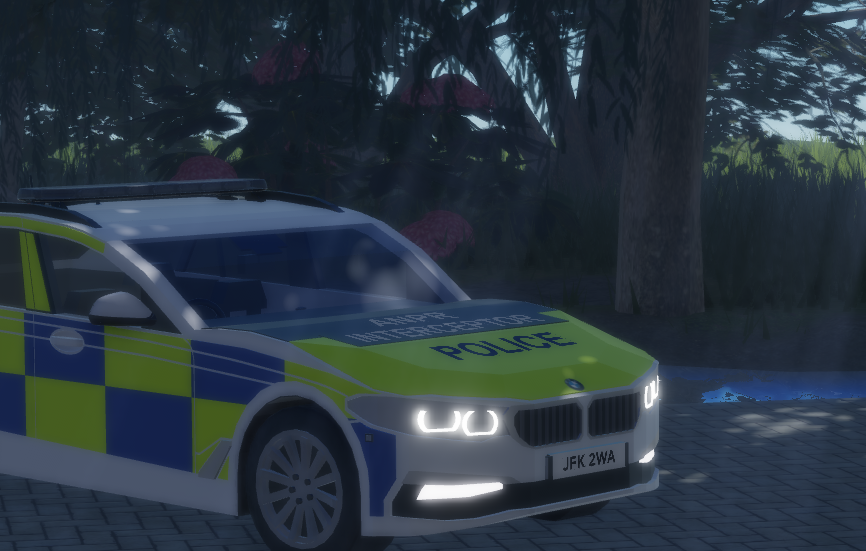 Police Interceptor BMW 5 series – Clearly Development