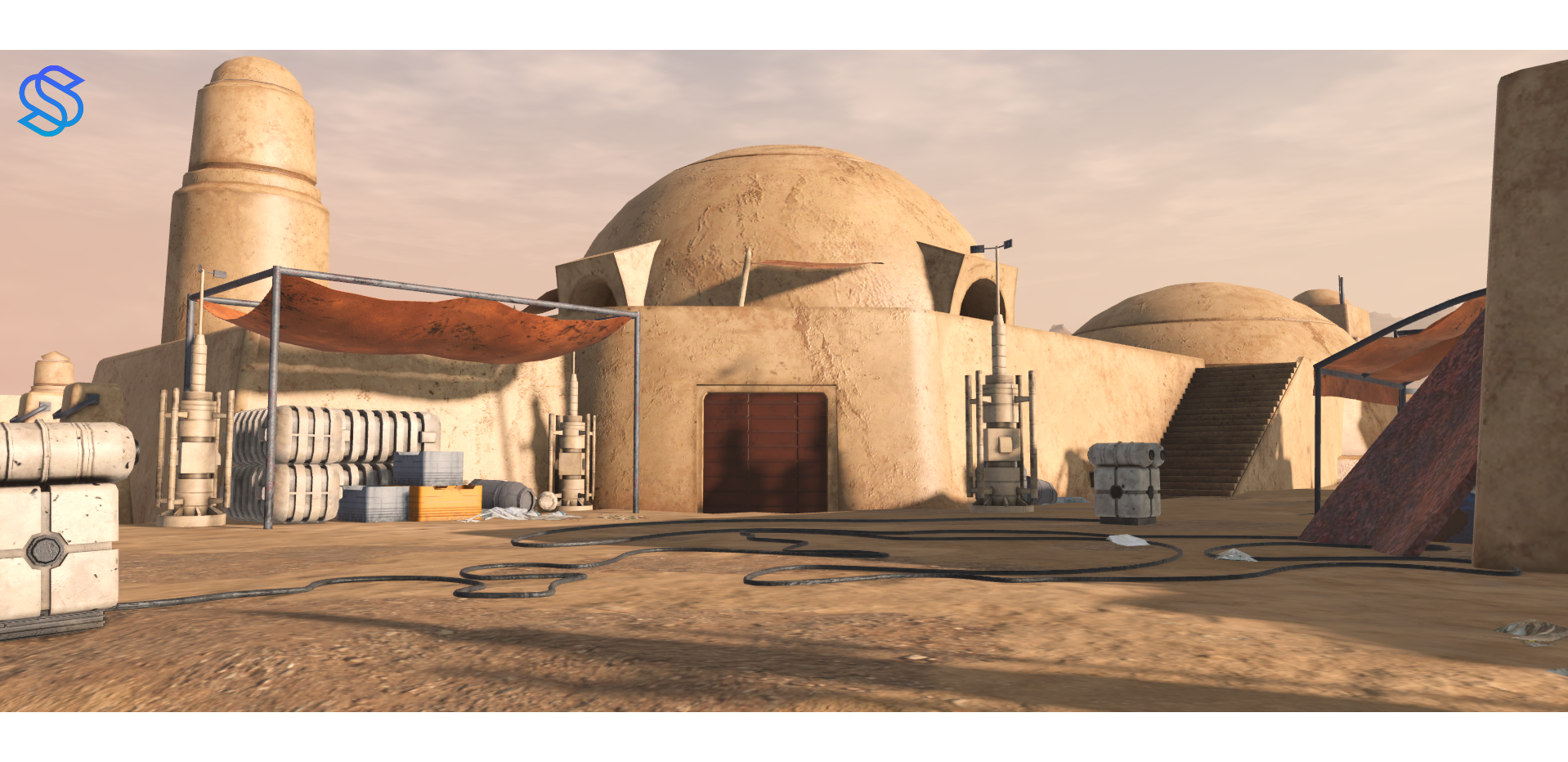 Tatooine Map, Sand Map, Desert Map – Clearly Development