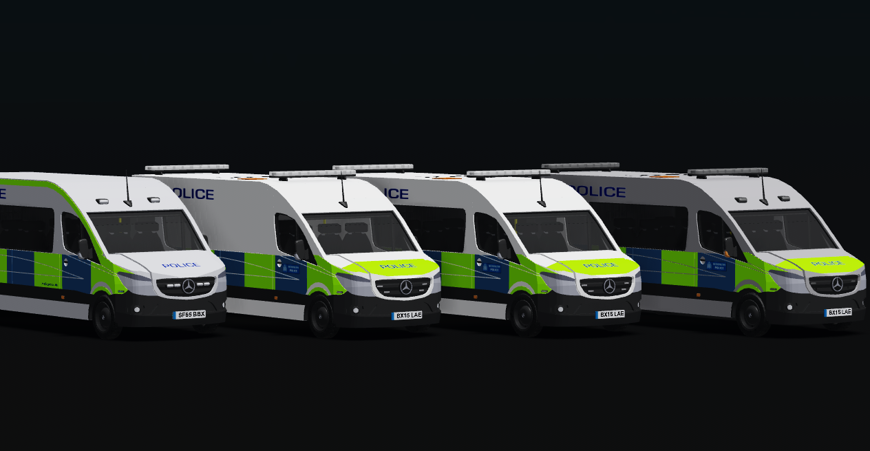 SCRIPTED – Police Mercedes Benz Sprinter Pack – Clearly Development