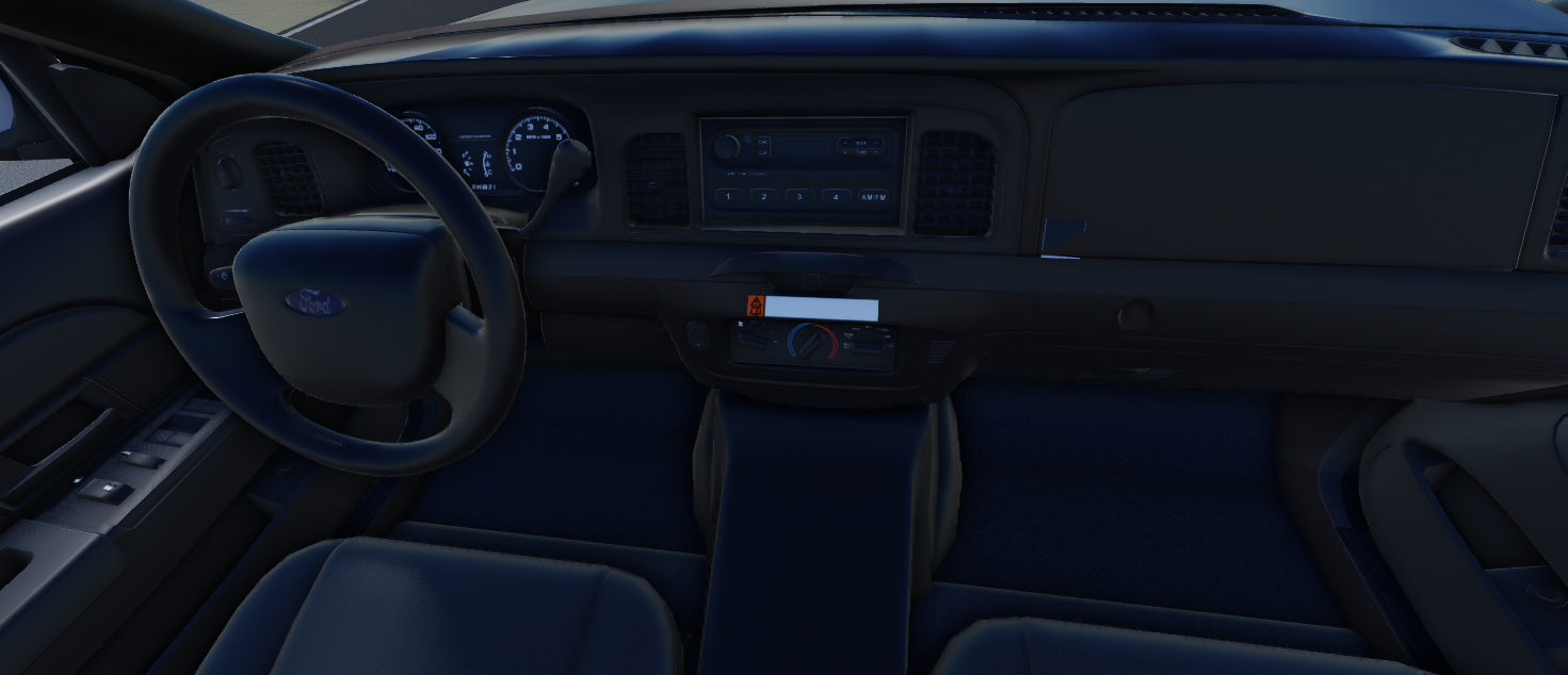 2011 Ford Crown Victoria with interior – Clearly Development