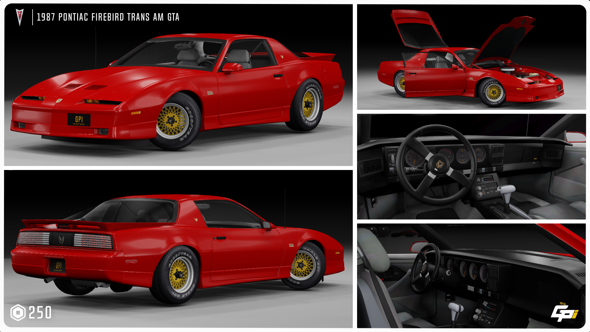 1987 Pontiac Firebird Trans Am GTA – Clearly Development