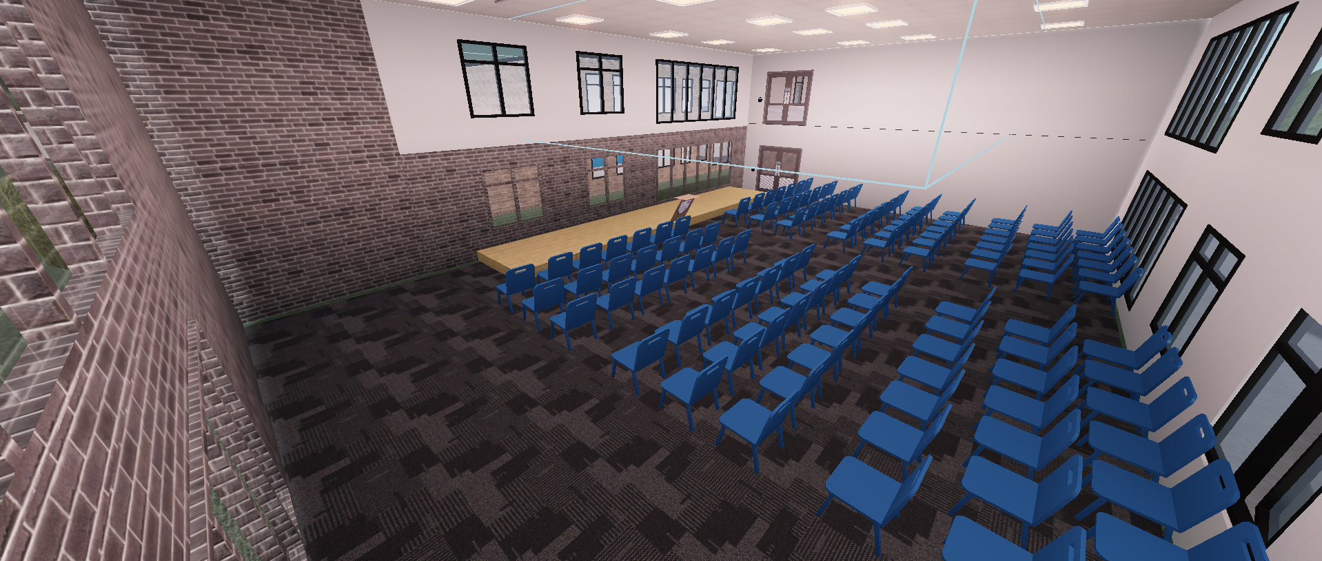 Roblox School Campus [Interior and Exterior] – Clearly Development