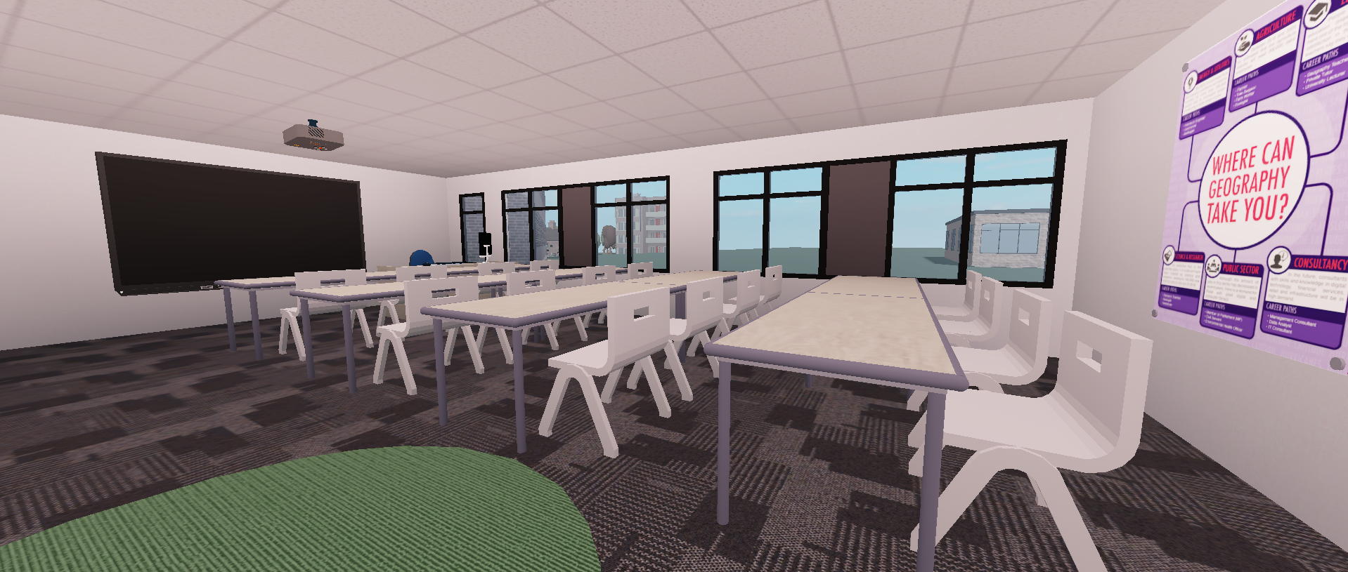 Roblox School Campus [Interior and Exterior] – Clearly Development