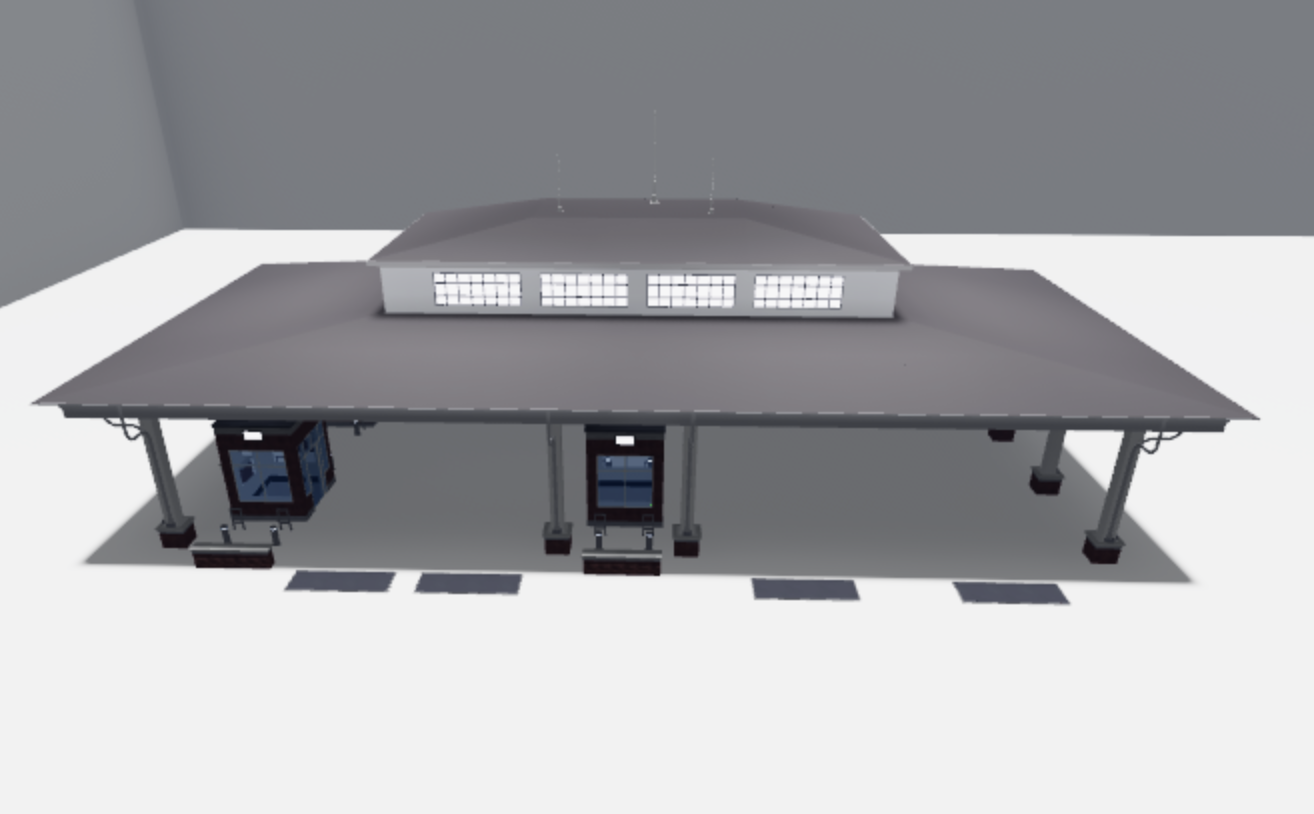 Military Front Gate With Working Barrier System – Clearly Development