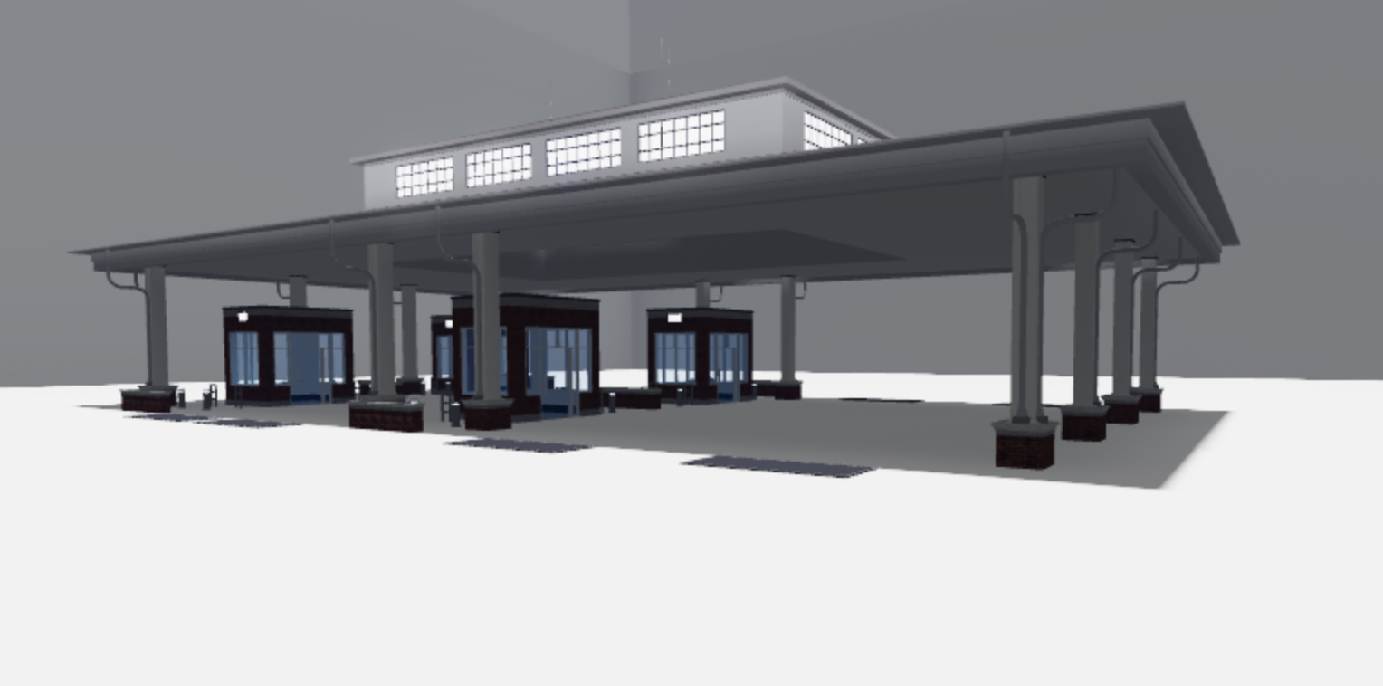 Military Front Gate With Working Barrier System – Clearly Development