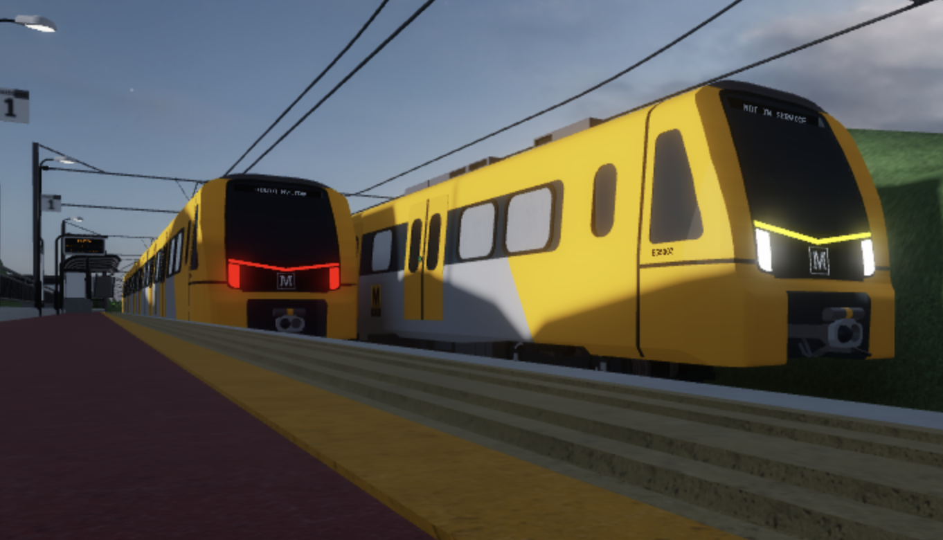 Tyne and Wear Metro | Class 555 model (no interior + not scripted ...