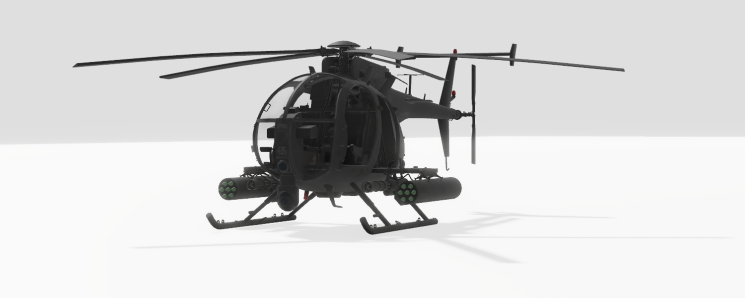 Boeing MH-6M Little Bird – Clearly Development