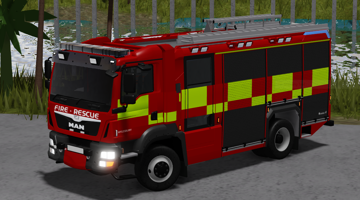 Rural UK Fire engine 4×4 – Clearly Development