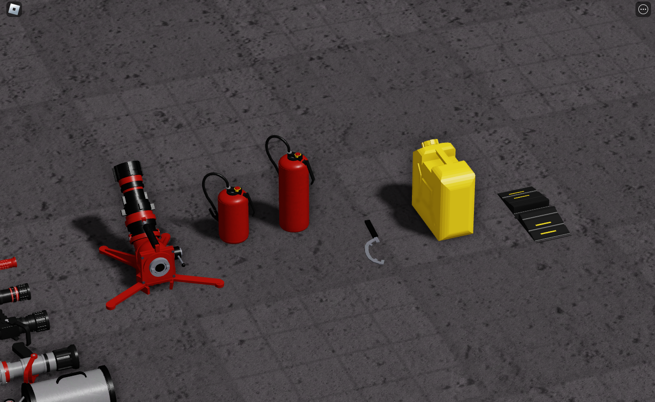 Set of firefighting tools – Clearly Development