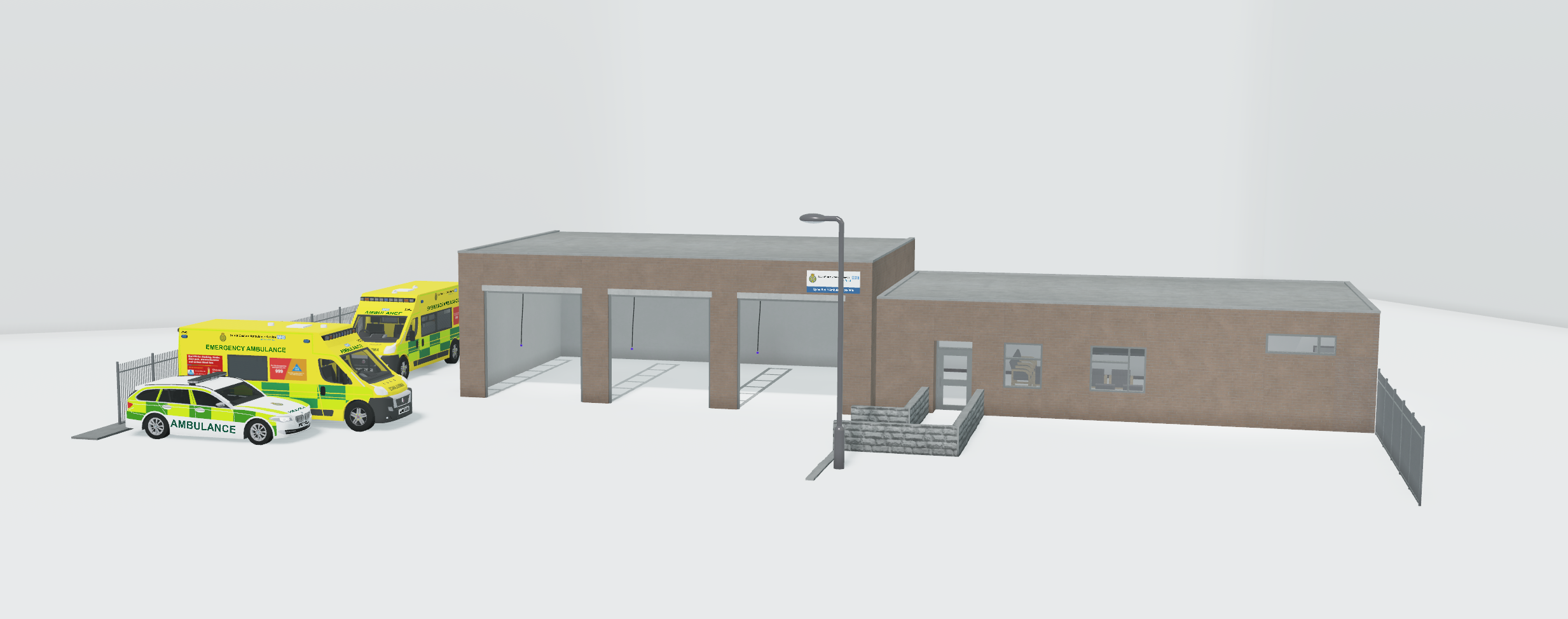 NHS Ambulance Station – Clearly Development