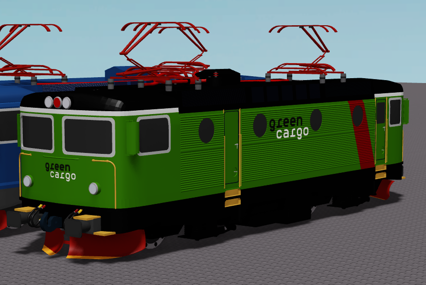 Green Cargo & Swecargo RC6 train – Clearly Development