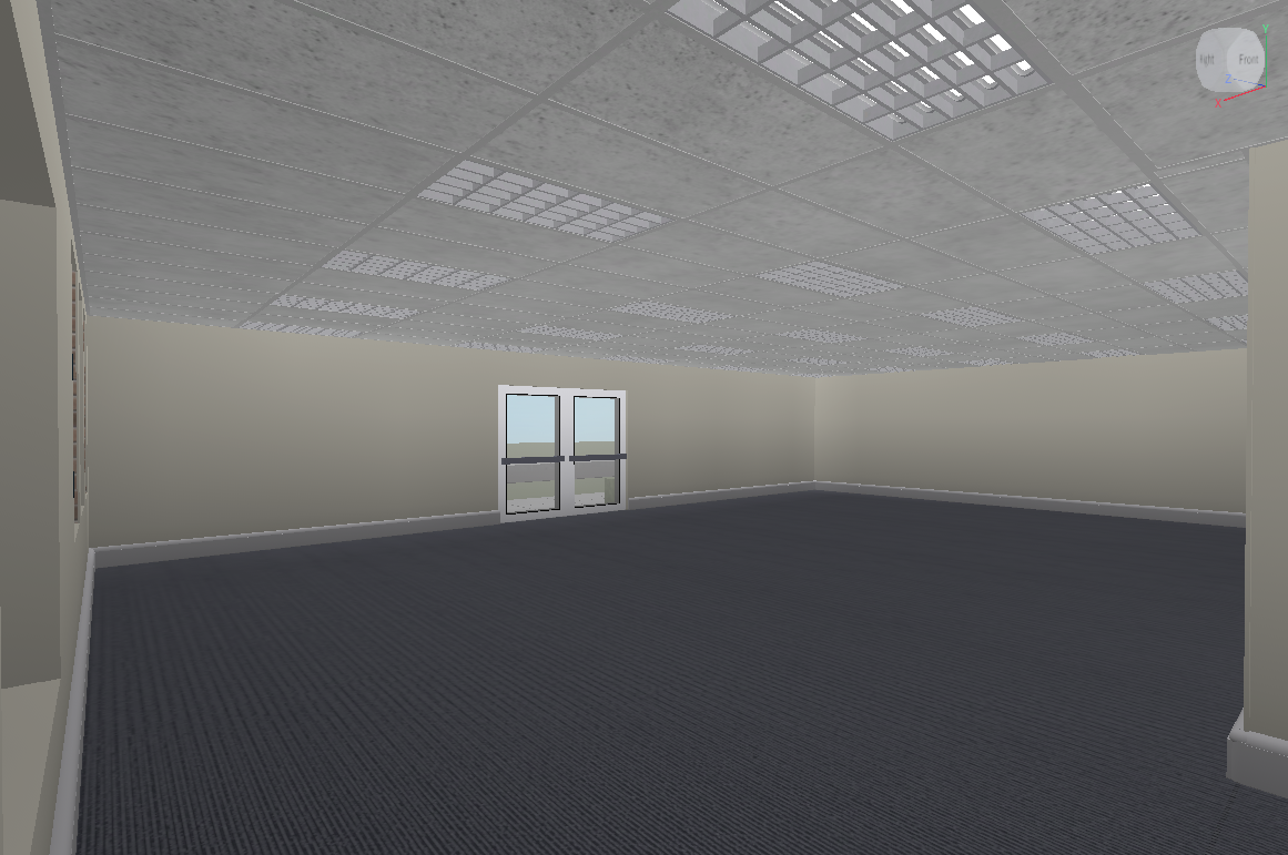 Office building with warehouse and bridge – Clearly Development