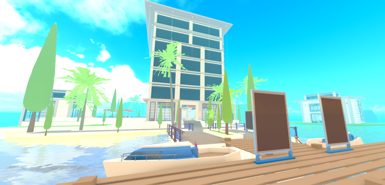 Low poly Hotel Map – Clearly Development