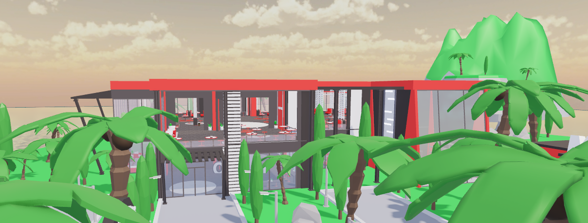 Fully scripted ROBLOX Low Poly Cafe or Restaurant – Clearly Development