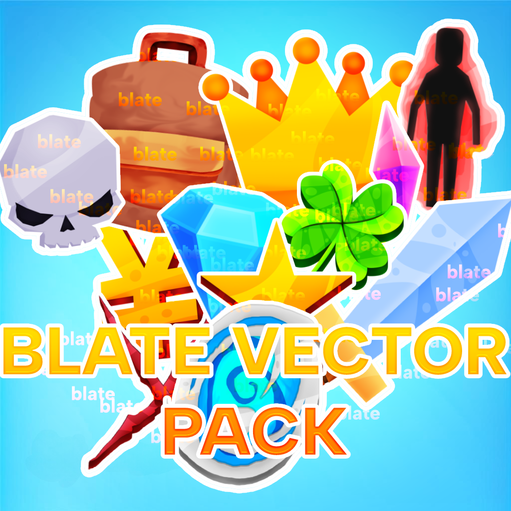 Blate Vector and Icon Pack on Roblox by Blate – Clearly Development