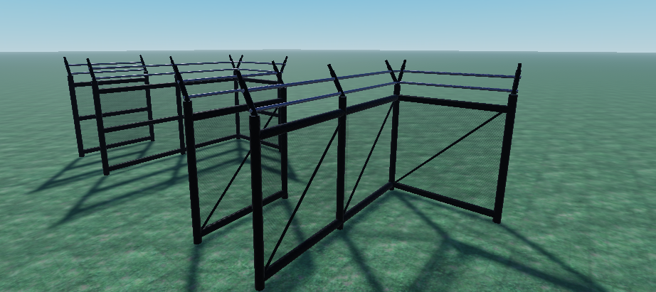 Military Fences W/ Barb Wire Damage Script and Two Designs – Clearly ...