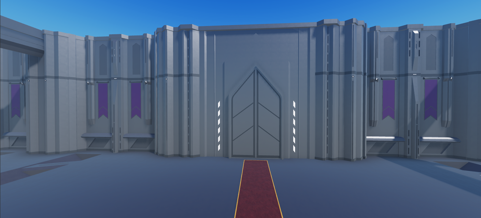 Sci-fi Themed Rally Place for Roblox Army Roleplaying Groups or Clans ...