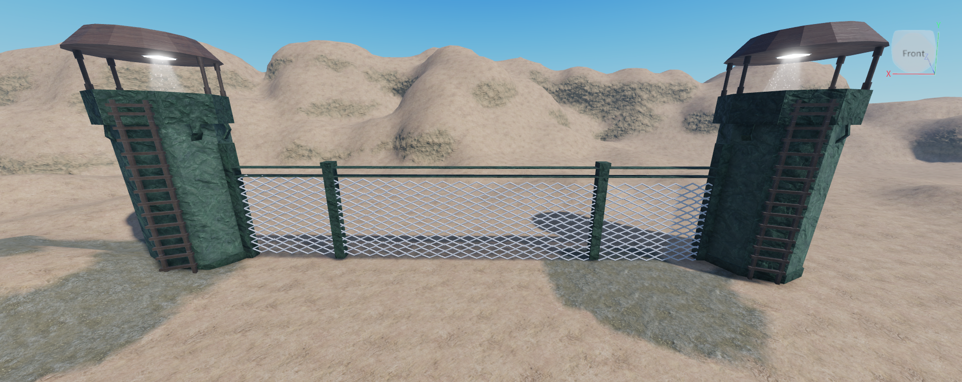 Military Fence – Clearly Development