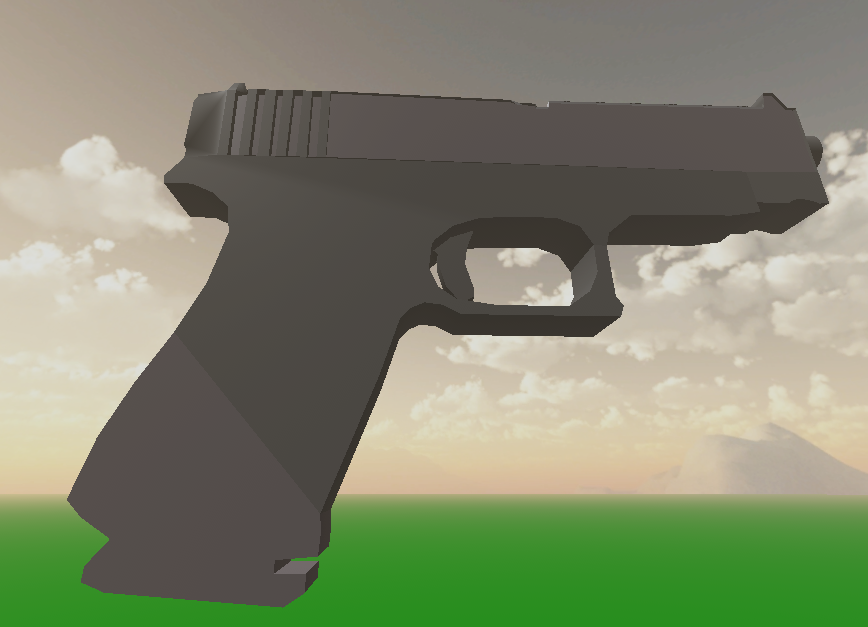 Glock – A very detailed Glock, fits in any game, FBX type file. Tags: Gun, Glock, Blender. For ...