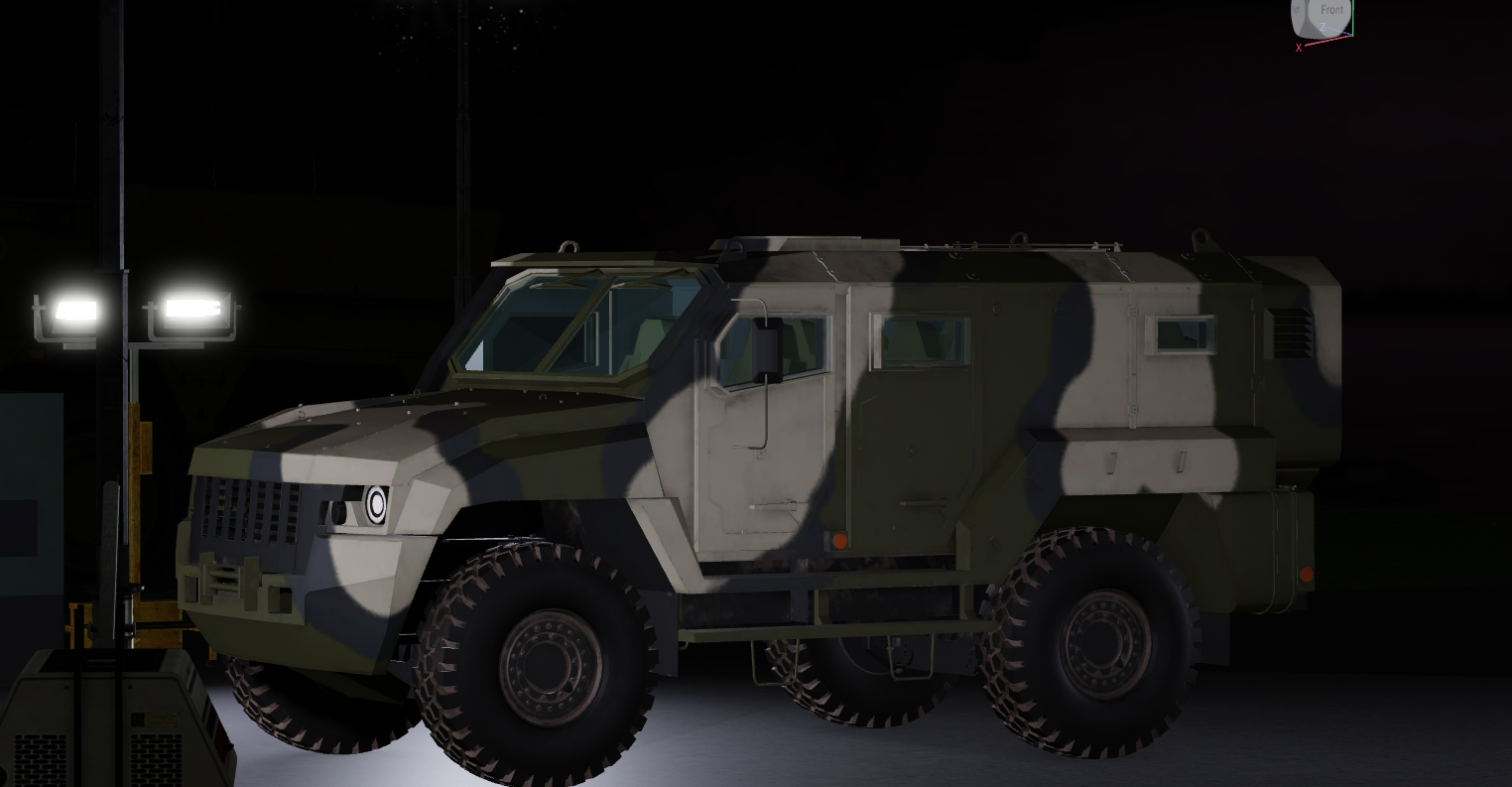 KamAZ-53949 Typhoon-L MRAP – Clearly Development