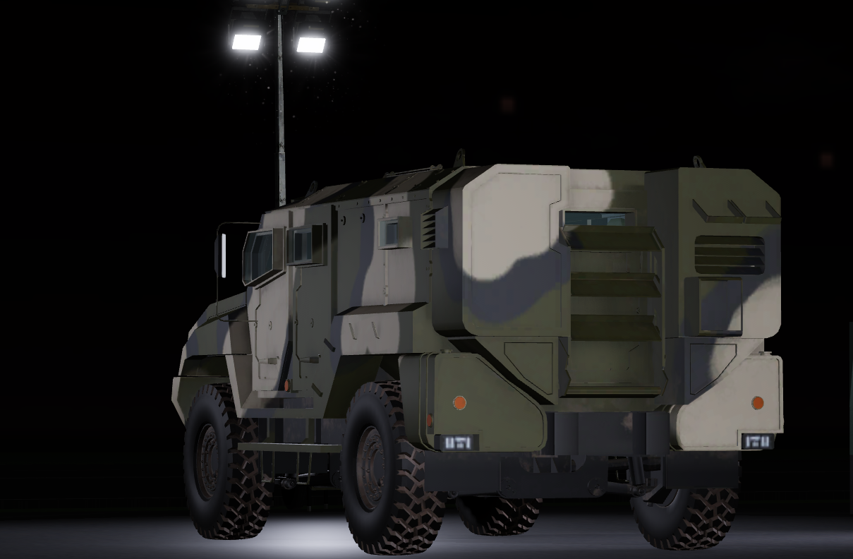 KamAZ-53949 Typhoon-L MRAP – Clearly Development