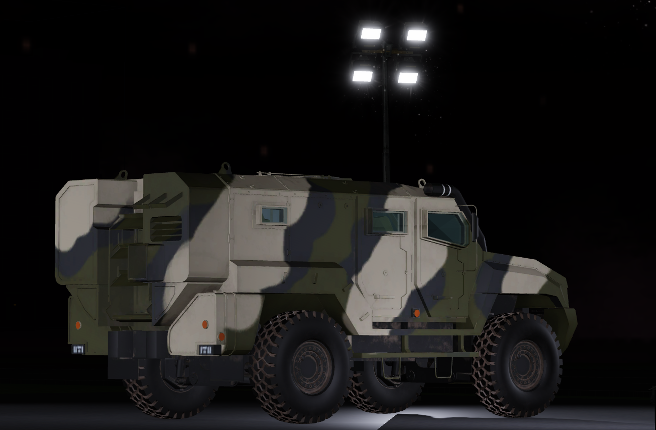 KamAZ-53949 Typhoon-L MRAP – Clearly Development