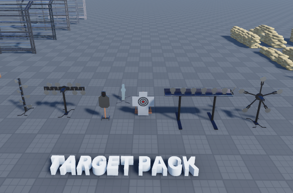 Military Asset Pack, TARGET PACK, FENCE PACK, BARRIER PACK, NUKE PACK ...