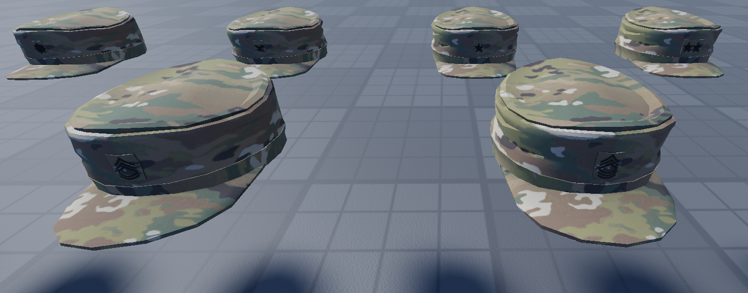 [USAR] US Army Cover Deluxe pack (OCP Covers & AGSU Covers pack & Black ...