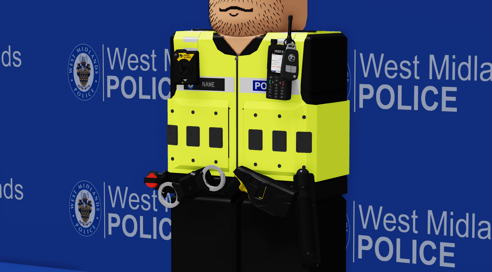 WMP Hi-vis Force Response Stab Vest – Clearly Development