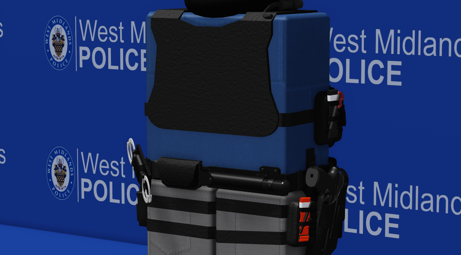 WMP Black Firearms Operations Unit Covert Harness – Clearly Development