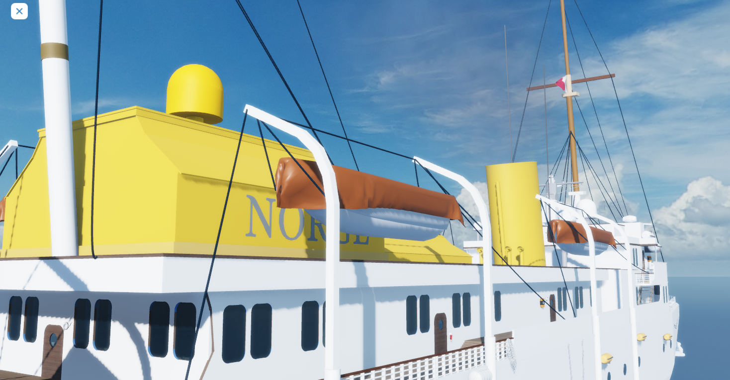 Norwegian Royal yacht HNoMY Norge – Clearly Development