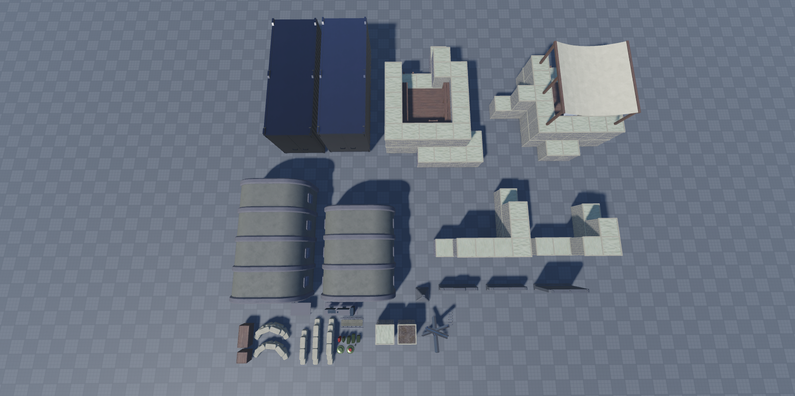 MILSIM ESSENTIALS ASSET PACK – AFGHANISTAN / MIDDLE EAST / FOB – Clearly Development